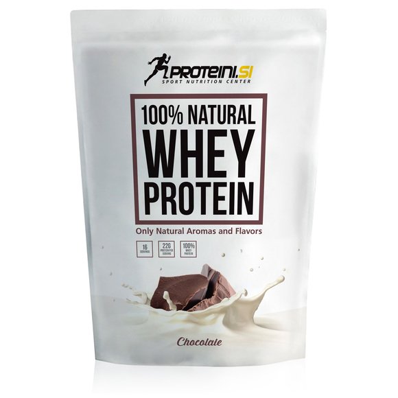 PROTEINI SI 100% Natural whey protein chocolate