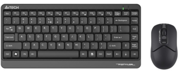 A4-FG1112 A4Tech Fstyler Bezicna tastatura bezicni mis USB, Grey