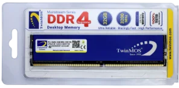 RAM DDR4 8GB 3200MHz TwinMOS MDD48GB3200D