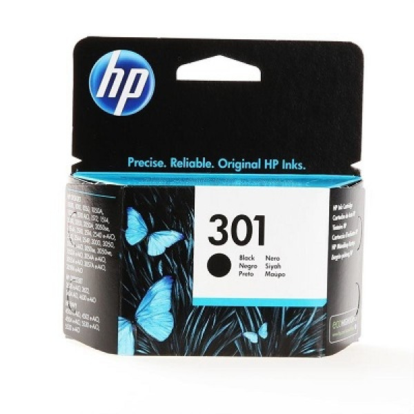 HP ink CH561EE blk, No.301 ( )