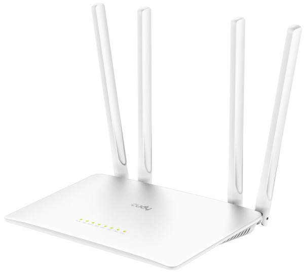 Cudy WR1200 AC1200 Dual Band 2.4+5Ghz MESH Wi-Fi Router 1W/4LAN 10/100Mbps, 4x5dBi, GUEST/WPS/DDNS