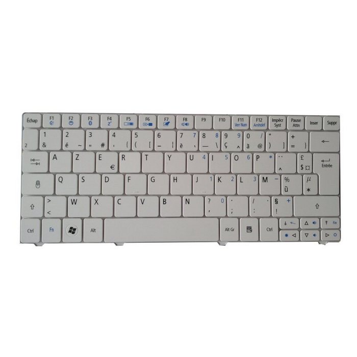 Tastatura za laptop ACER D255 D257 521 532 D270 BELA