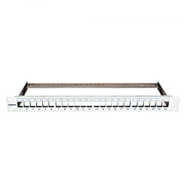 Patch panel Schrack 19&quot;/1U za 24 modula prazan HSER0240GS