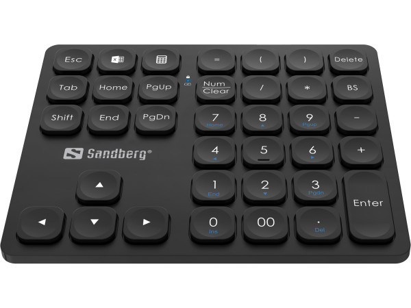 Bežična numerička tastatura Sandberg USB Pro 630-09