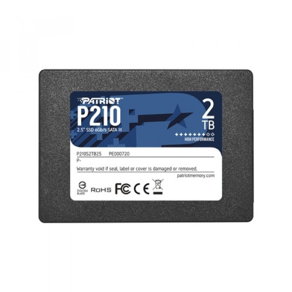 SSD 2.5 SATA3 512GB Patriot P210 520MBs/430MBs P210S512G25