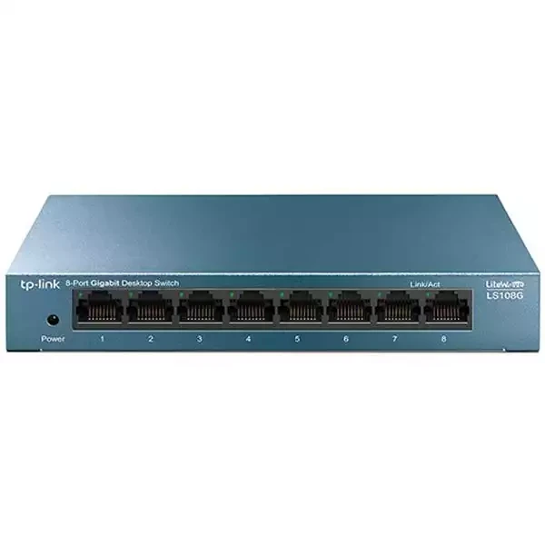 Switch TP-LINK LS108G LiteWave Gigabit 8xRJ-45101001000Mbpsmetalno kućište' ( 'LS108G' )