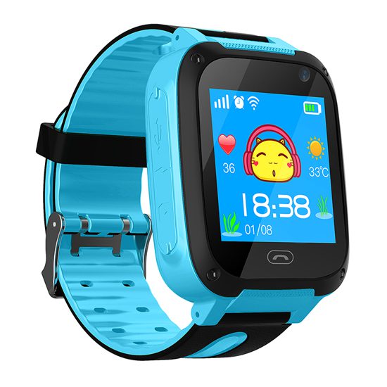 Smart Watch F2 dečiji sat plavi