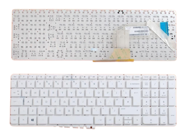 Tastatura za laptop HP Pavilion 15-P veliki enter bez rama BELA