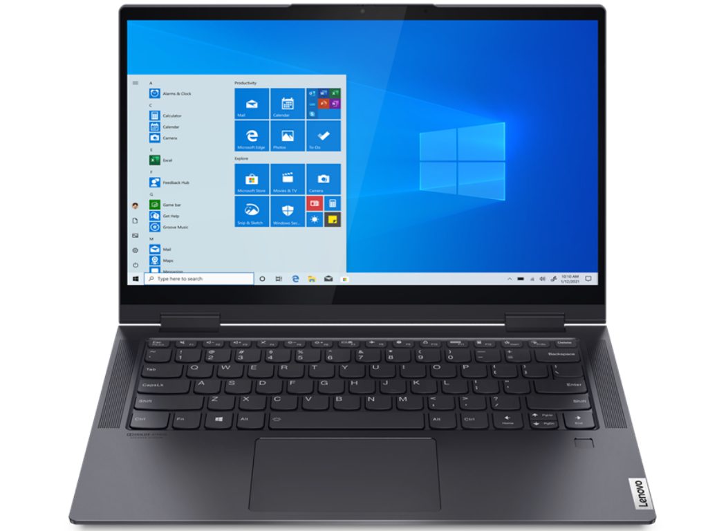 Laptop LENOVO Yoga 7 14ACN6 Win11 Home/14″FHD Touch/Ryzen 5-5600U/16GB/512GB SSD/FPR/backlit/siva