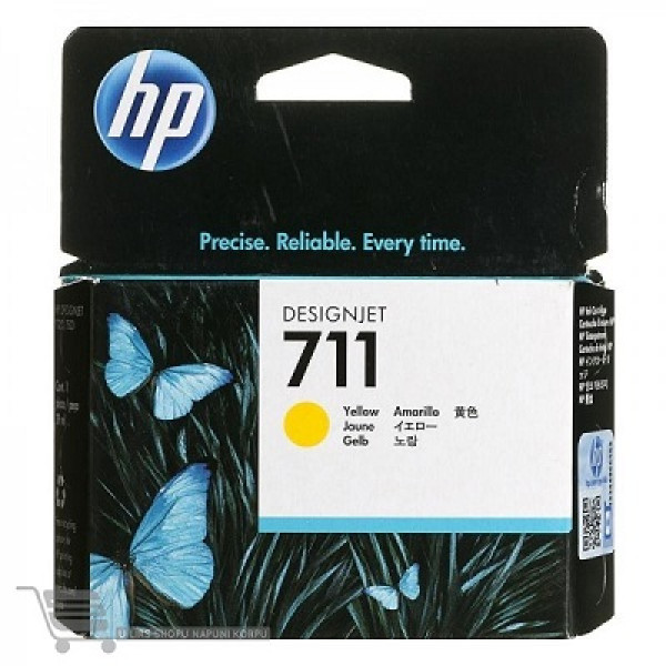 HP ink CZ132A Yellow, No.711 ( )