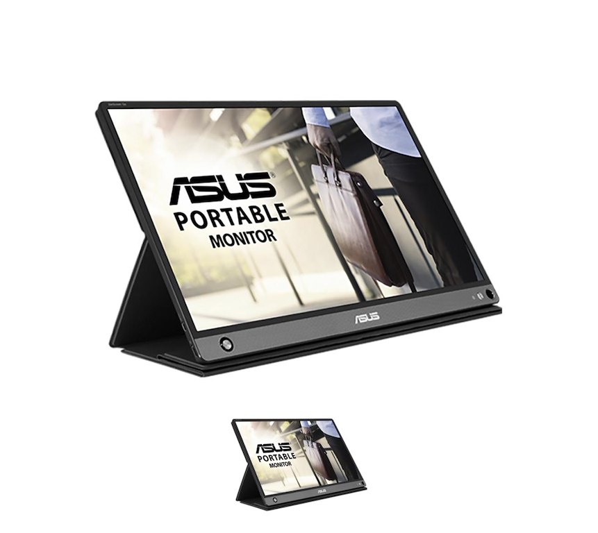Monitor ASUS ZenScreen MB16AHP 15.6″/IPS/1920×1080/60Hz/5ms GtG/Micro HDMI,USB C/prenosni/baterija