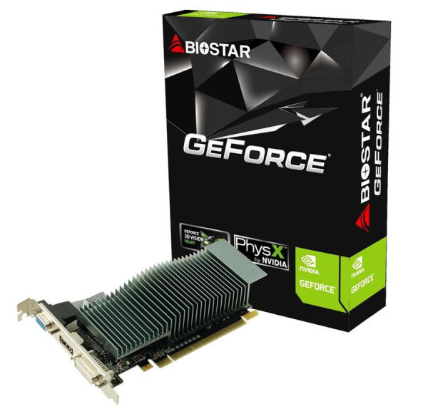 SVGA Biostar Geforce G210 1GB GDDR3 LP, VN2103NHG6