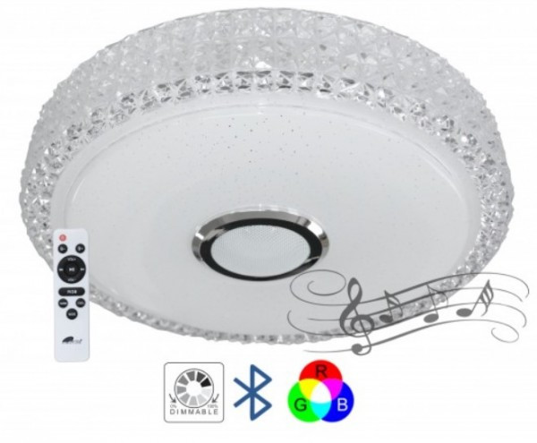 M205440-BT/WRGB 2x18W 350mm LED SMD plafonjera sa zvucnikom 5W,bluetooth, Android/iOS APP iLink