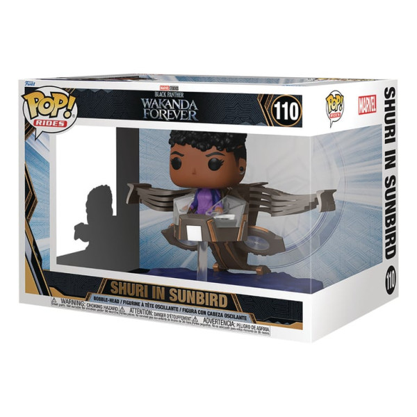 Funko POP Ride SUPDLX: BPWF - Shuri in Sunbird