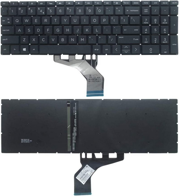 Tastatura za laptop HP 15-DW 15-DU serije sa pozadisnkim osvetljenjem crna