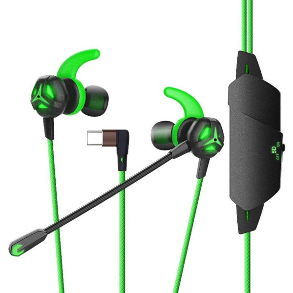 Lenovo HS-10 Surround 7.1 Gaming Headset, Green