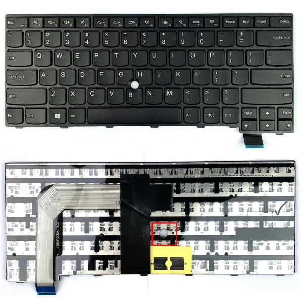Tastatura za laptop Lenovo Thinkpad T460S T470S bez pozadinskog osvetljenja i bez gumba