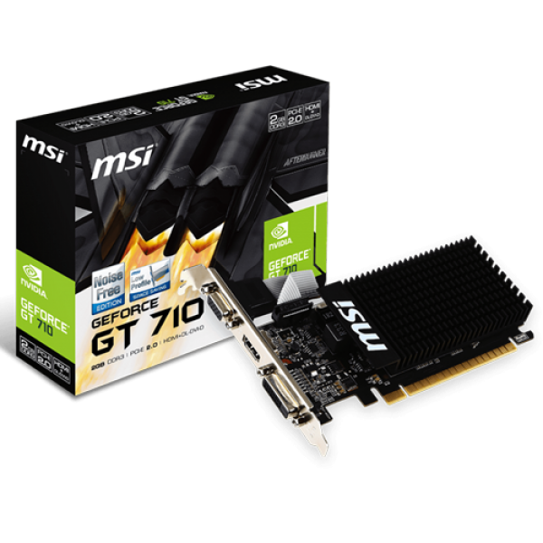 SVGA PCIE MSI GT710 2GD3H LP 64bit HDMIDVIVGA