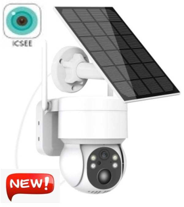 CAM-IP2MP-T13-WIFI GMB kamera Solar 2 mpix microSD iCSee xmeye pro app Two-way voice PTZ ip66