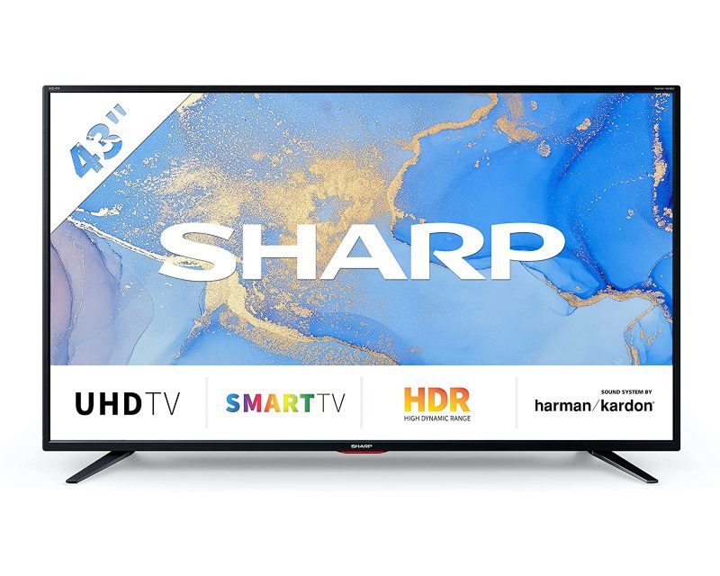 SHARP 43″ 43BJ6EF2NB Smart UHD TV
