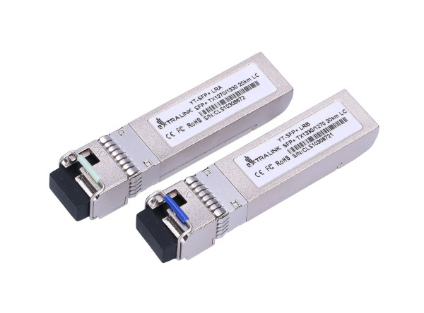 EXTRALINK SFP+ 10G WDM BIDI 1270/1330NM 20KM 2PCS LC