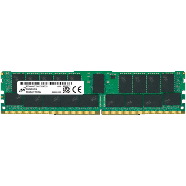 MICRON DDR4 RDIMM 32GB 2Rx4 3200 CL22 (8Gbit) (Single Pack) ( MTA36ASF4G72PZ-3G2R )