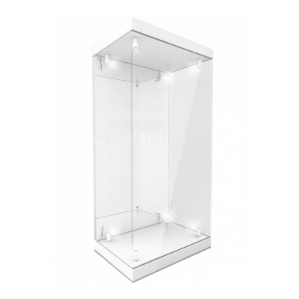 Master Light House Acrylic Display Case with Lighting for 1/4 Action Figures (white)