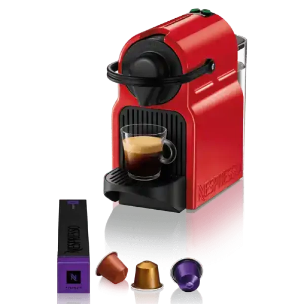 NESPRESSO Aparat za espresso kafu Inissia crvena