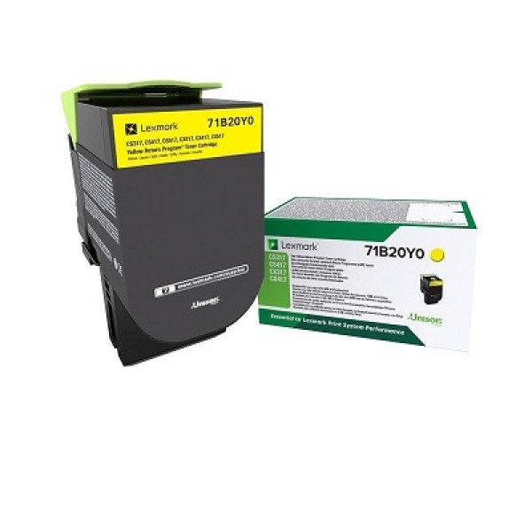 71B50Y0 Lexmark yellow 2.3K ( )