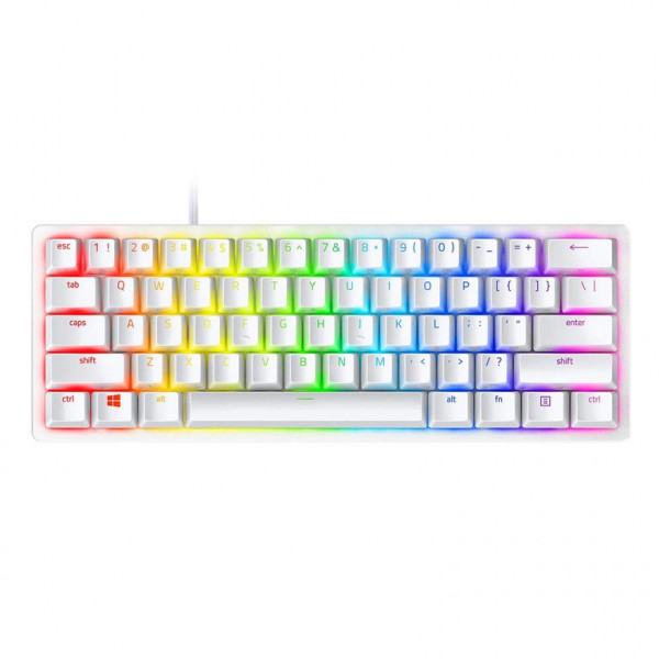 Huntsman Mini Mercury Edition 60% Opto-Gaming Keyboard (Clicky Purple Switch)