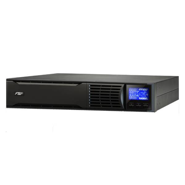 FSP UPS CH-1102RS / CHamp 2K RM (PPF18A1403), 2000VA/1800W, CE, W/CSB 12V9AH*4, W/USB port & cable, LCD, Rack STD