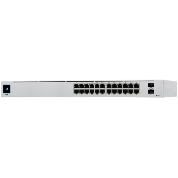 Ubiquiti USW-Pro-24-POE-EU configurable Gigabit Layer2 and Layer3 switch with auto-sensing 802.3at PoE+ and 802.3bt PoE++ ( USW-PRO-24-POE-