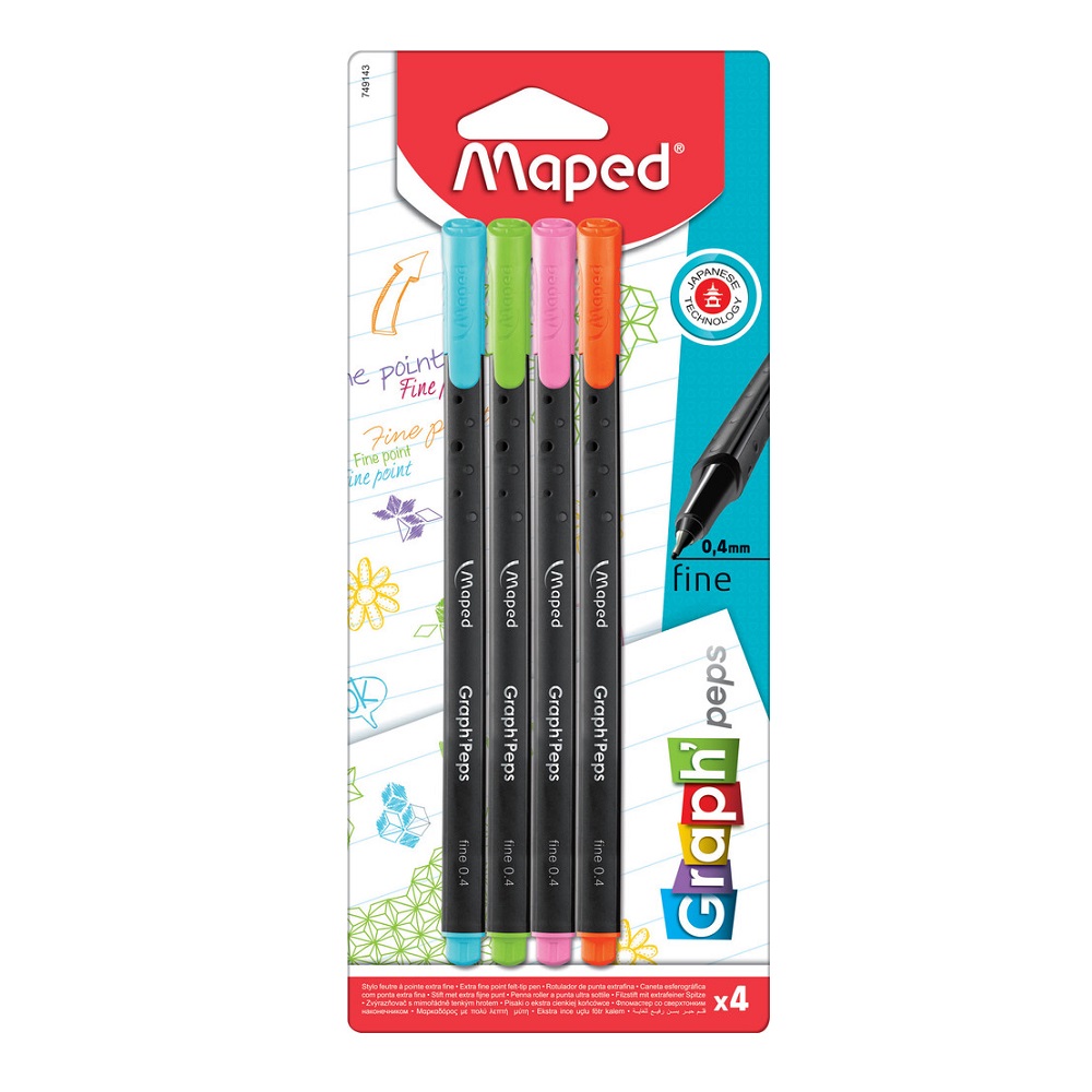FINE LINER MAPED M749143 GRAPH`PEPS 1/4