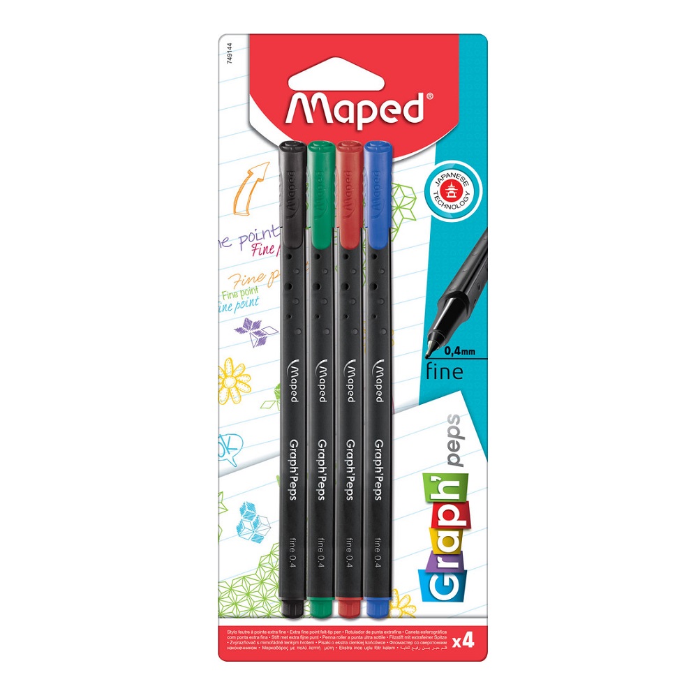 FINE LINER MAPED M749144 GRAPH`PEPS 1/4