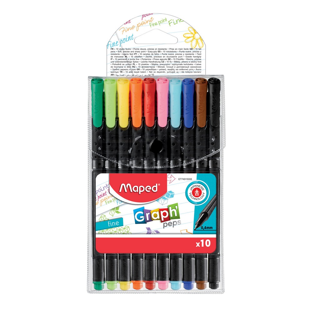 FINE LINER MAPED M749150 GRAPH`PEPS 1/10