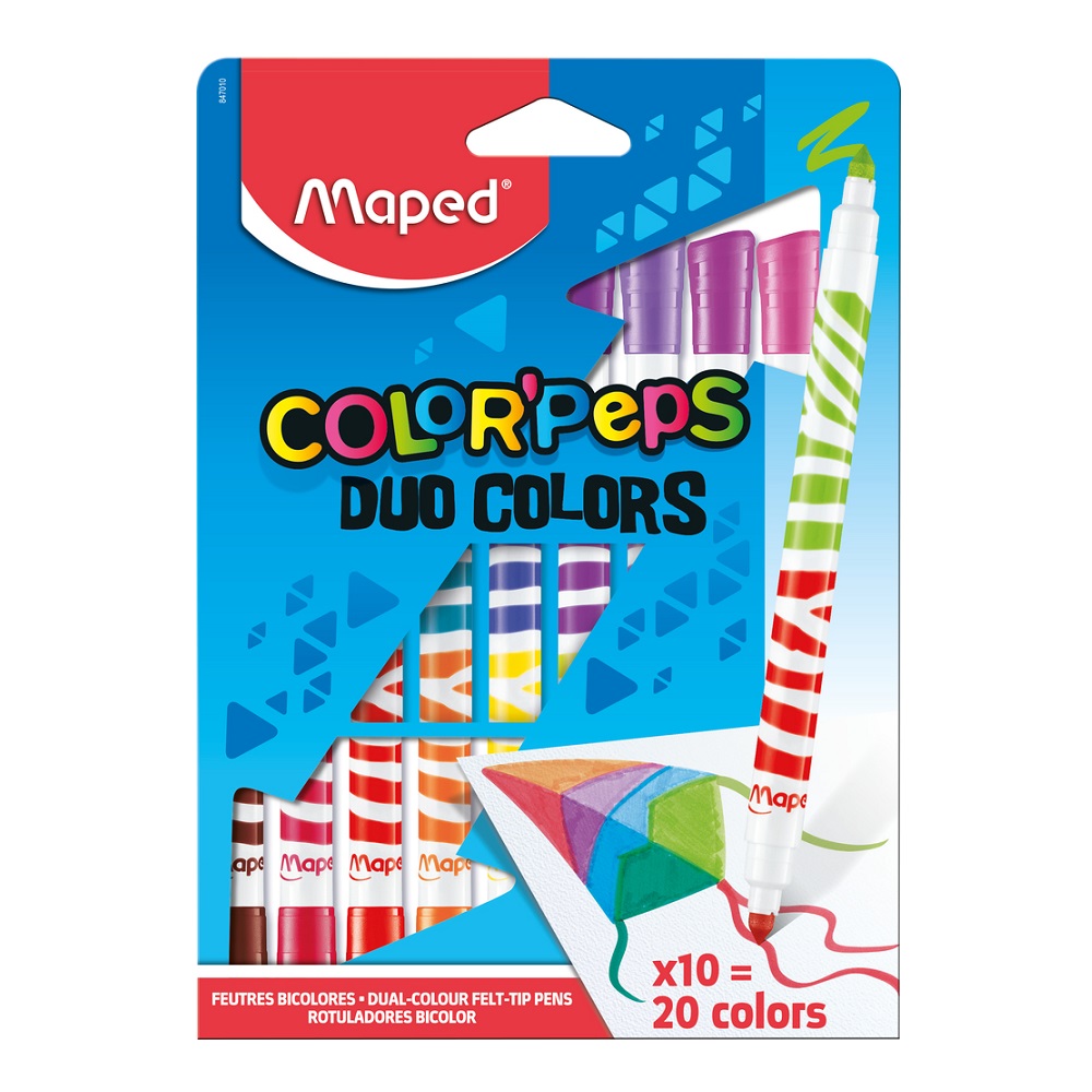 FLOMASTERI MAPED COLOR`PEPS M847010 DUO