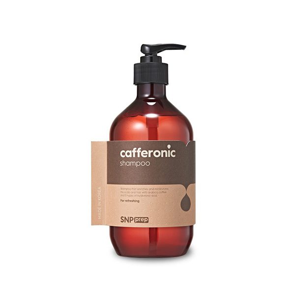 SNP prep cafferonic shampoo