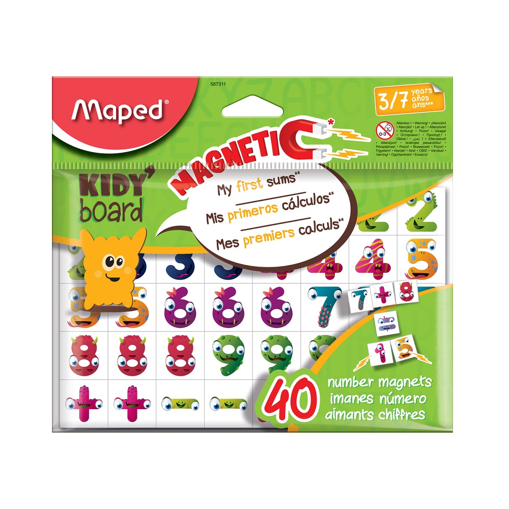 MAGNETI MAPED M587311 KIDY BOARD BROJEVI