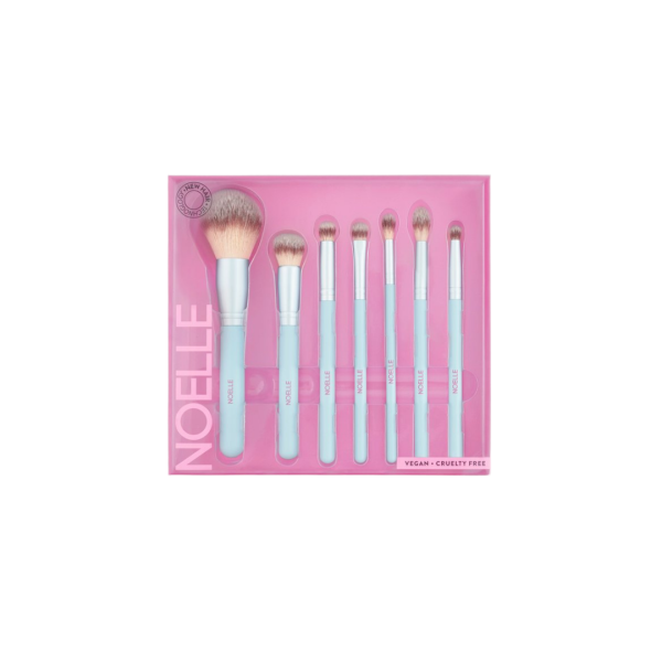 Noelle make up brush set 7/1 blue