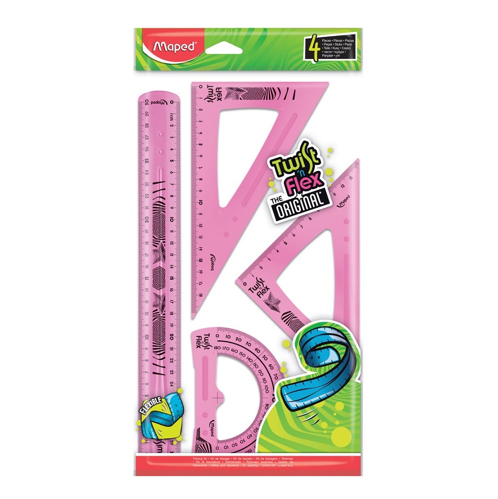 SET LENJIRA MAPED M897157 TWIST`N FLEX MAXI 30 CM