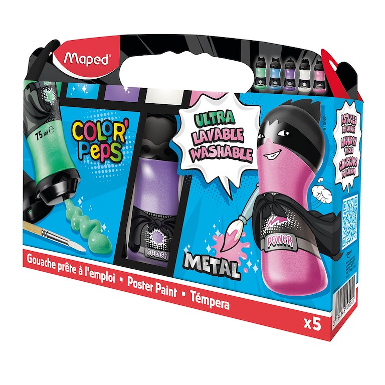 TEMPERE MAPED COLOR`PEPS M810022 SET 75ML METAL