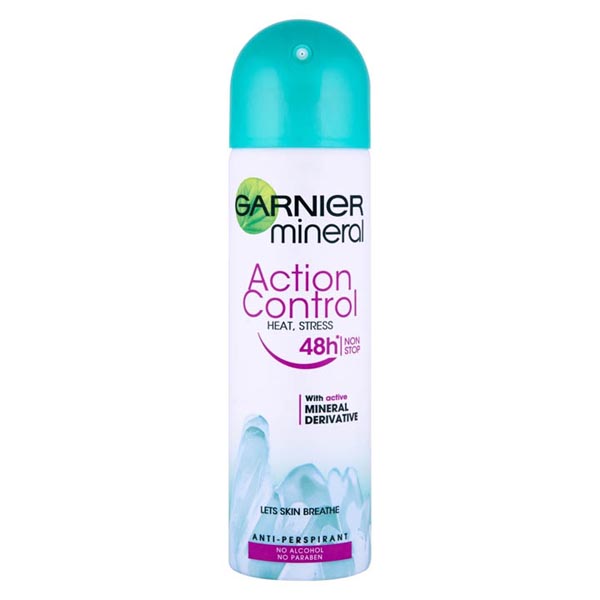 Garnier Mineral Deo Action Control Heat,Stress 48h Sprej 150 ml