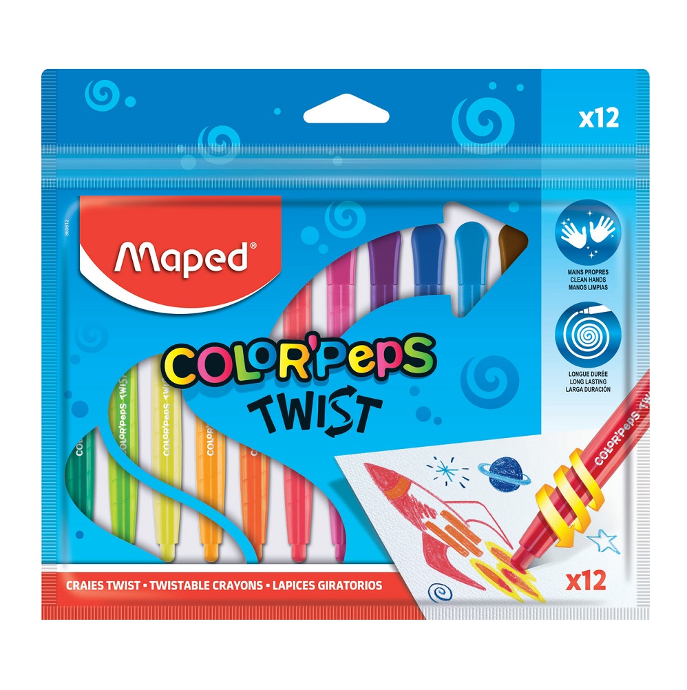 VOŠTANE BOJICE MAPED COLOR`PEPS TWIST