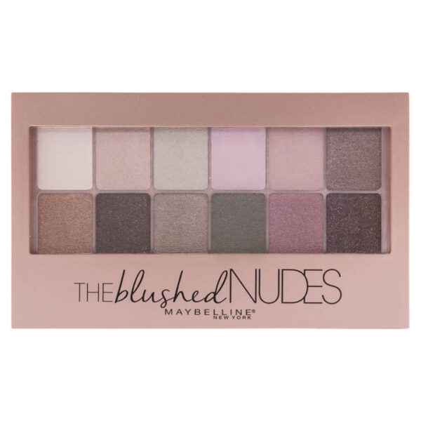 Maybelline Eye Shadow Palette Blushed Nudes paleta senki