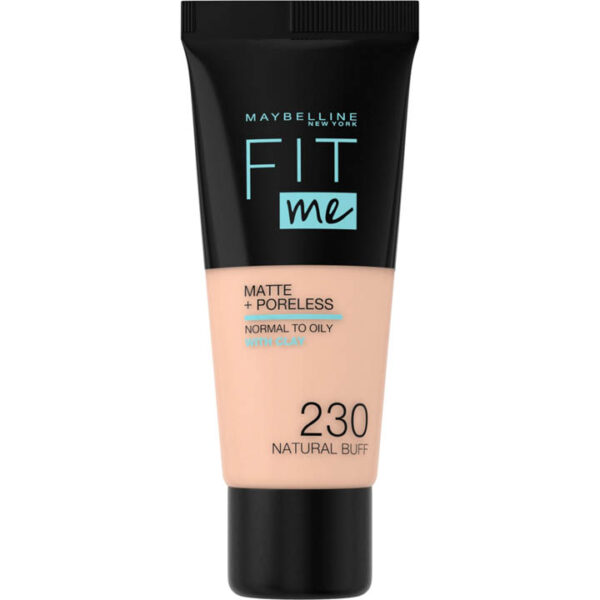 Maybelline New York FIT ME MATTE TEČNI PUDER 230