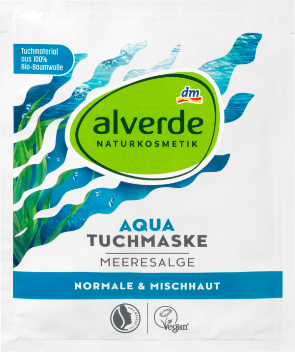 Alverde AQUA maska za lice