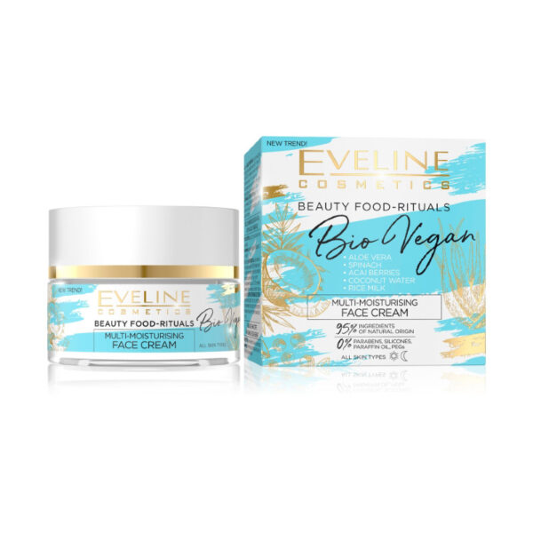 Eveline Bio Vegan Multi moisturising krema 50ml