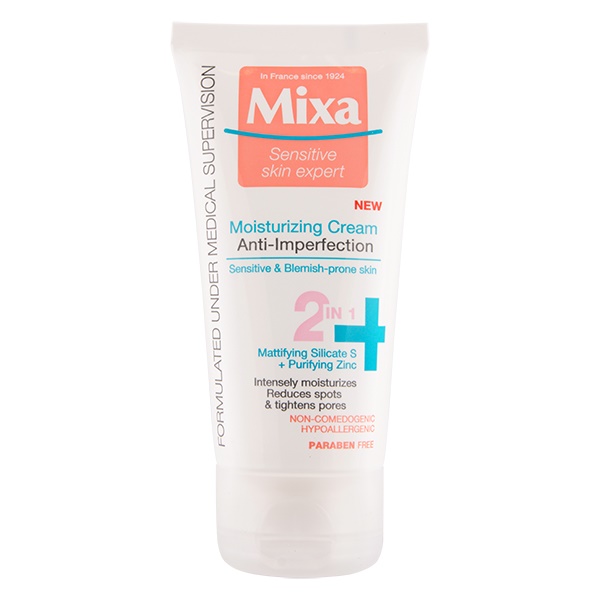 Mixa Moisturizing Cream Anti-imperfection 2in1