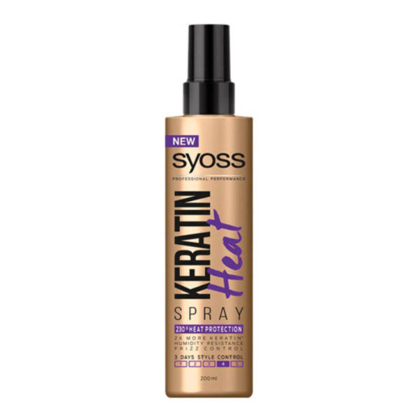 Syoss Keratin sprej za zaštitu kose od toplote 200ml