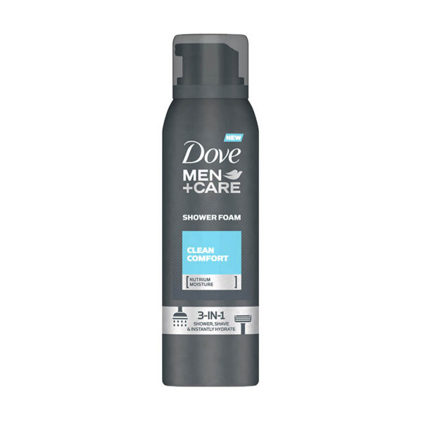 Dove clean comfort muška pena za tuširanje 200ml